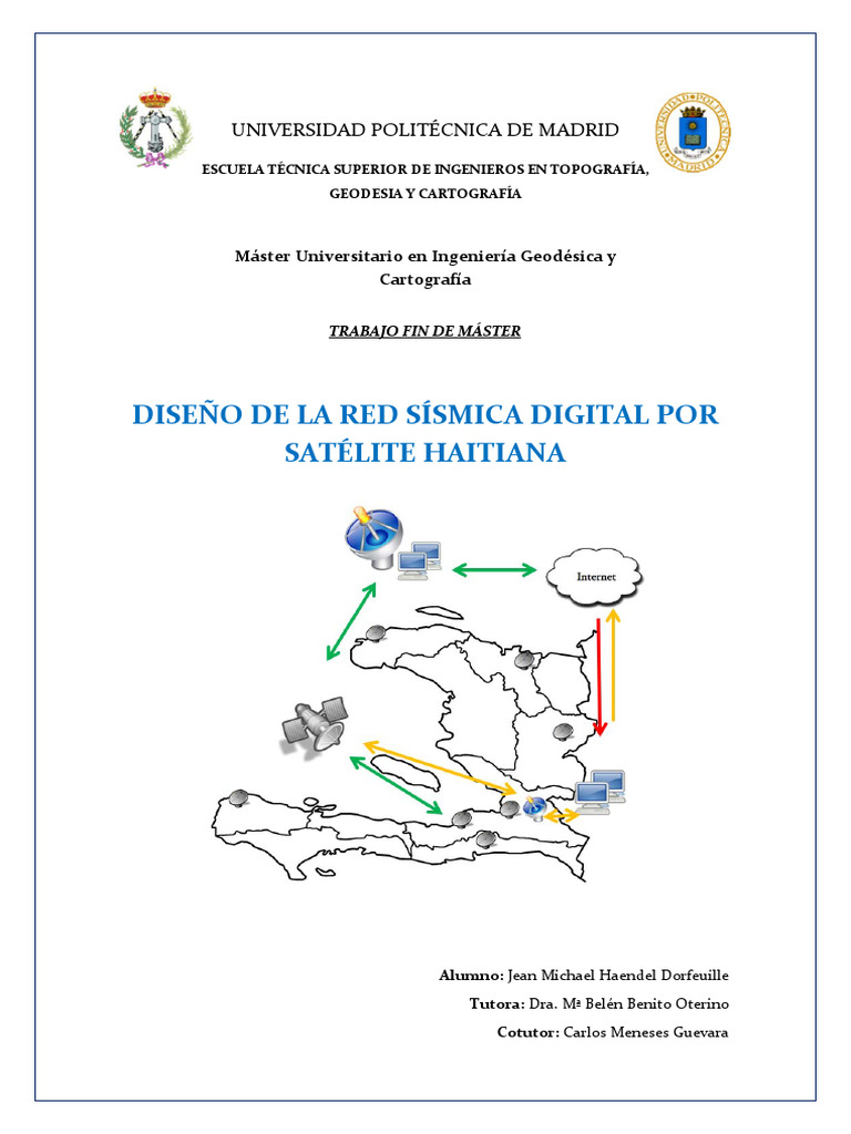 Tesis Master Jean Michael Haendel Dorfeuille | PDF | Sismología | Sensor