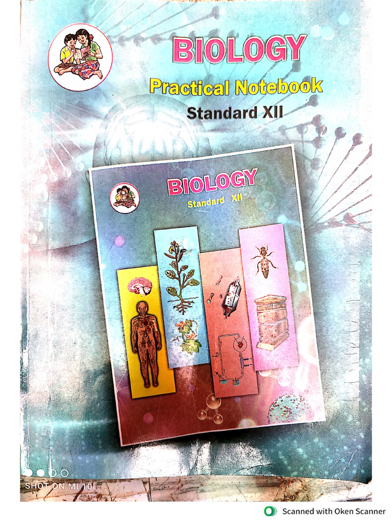 Biology Practical Book 23-24 | PDF