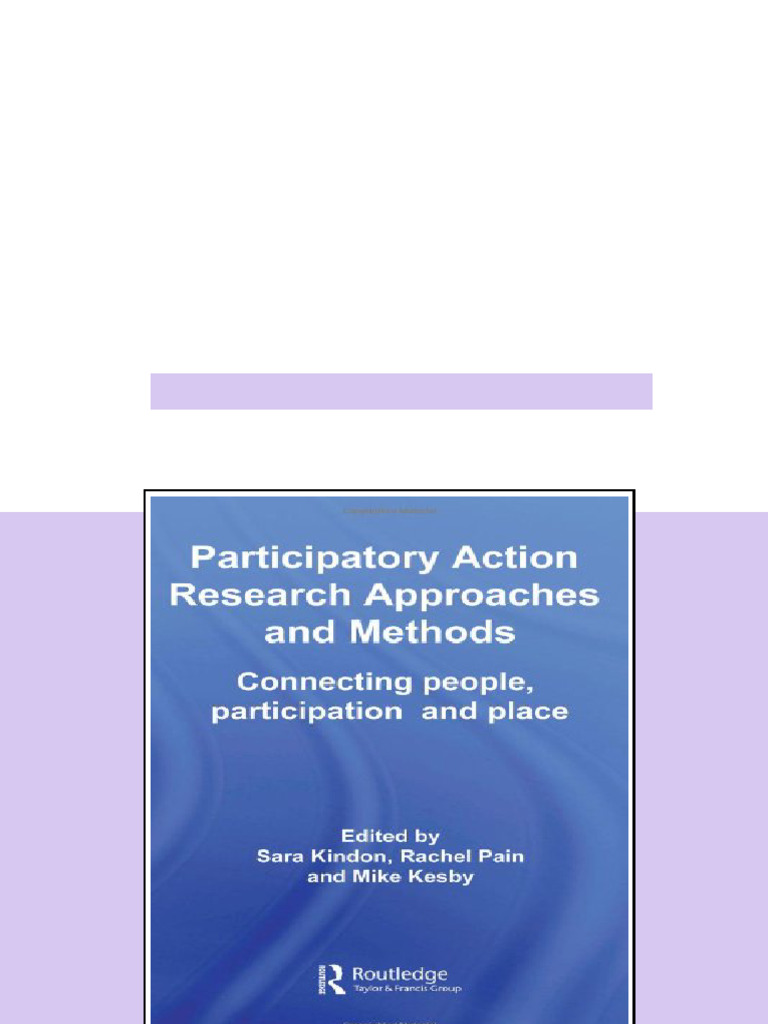 (Ebook) Participatory Action Research Approaches and Methods ...