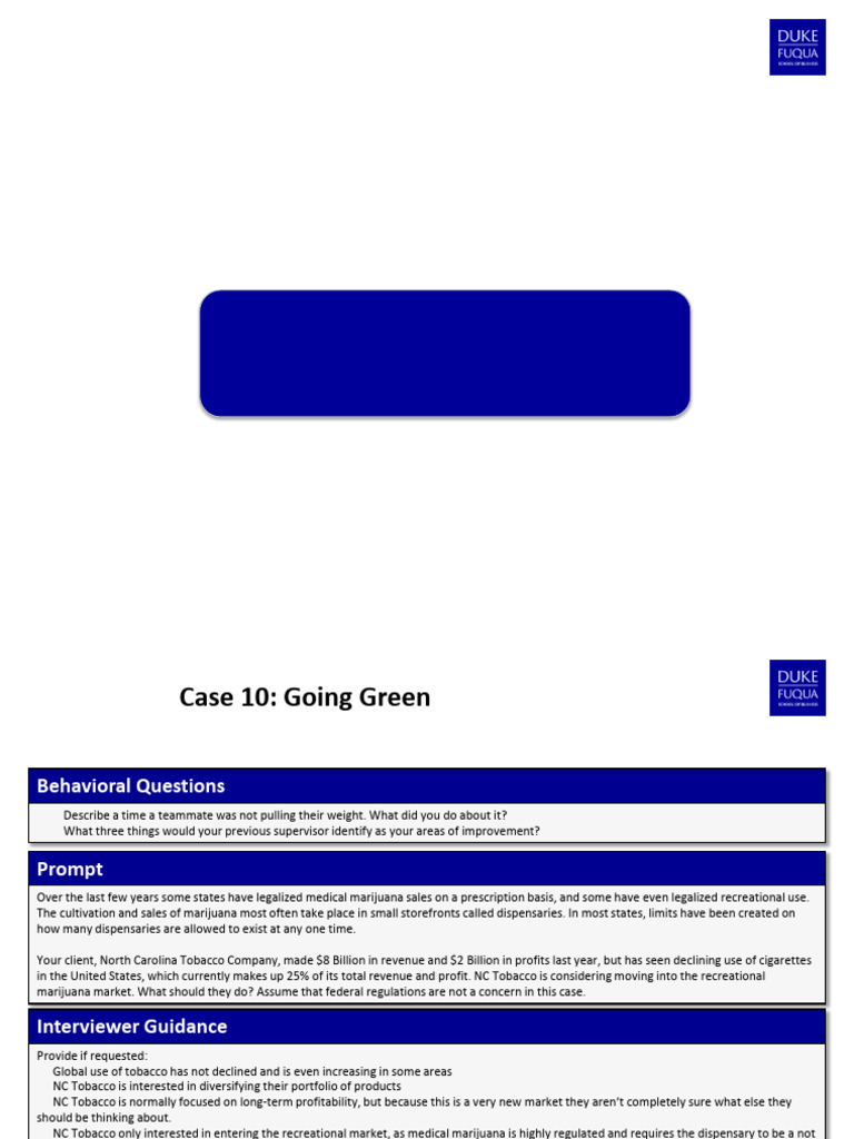 Going Green - 14-15 MM | PDF | Discounted Cash Flow | Net Present Value