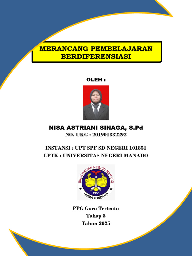 Merancang Pembelajaran Berdiferensiasi | PDF