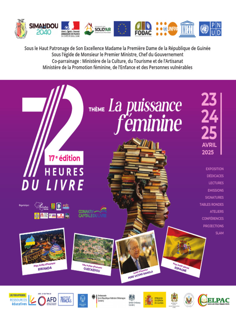 17e Édition des 72 Heures du Livre | PDF | Guinée