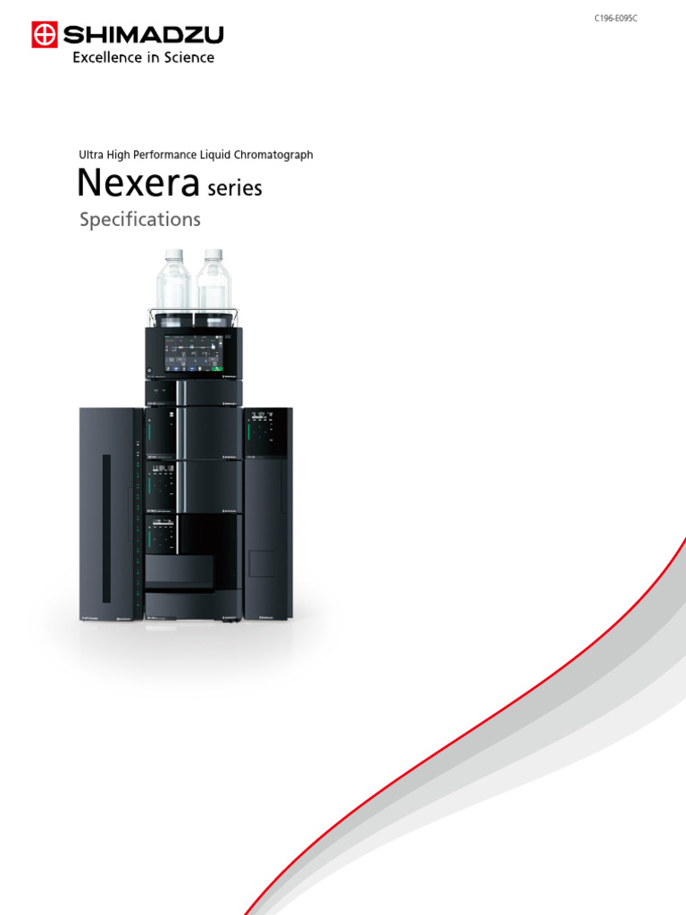 SHIMADZU - Nexera Series Specifications | PDF | High Performance Liquid ...