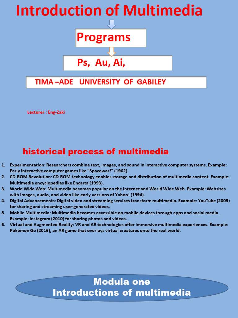 Multimedia Concepts and Applications Guide | PDF | Multimedia ...