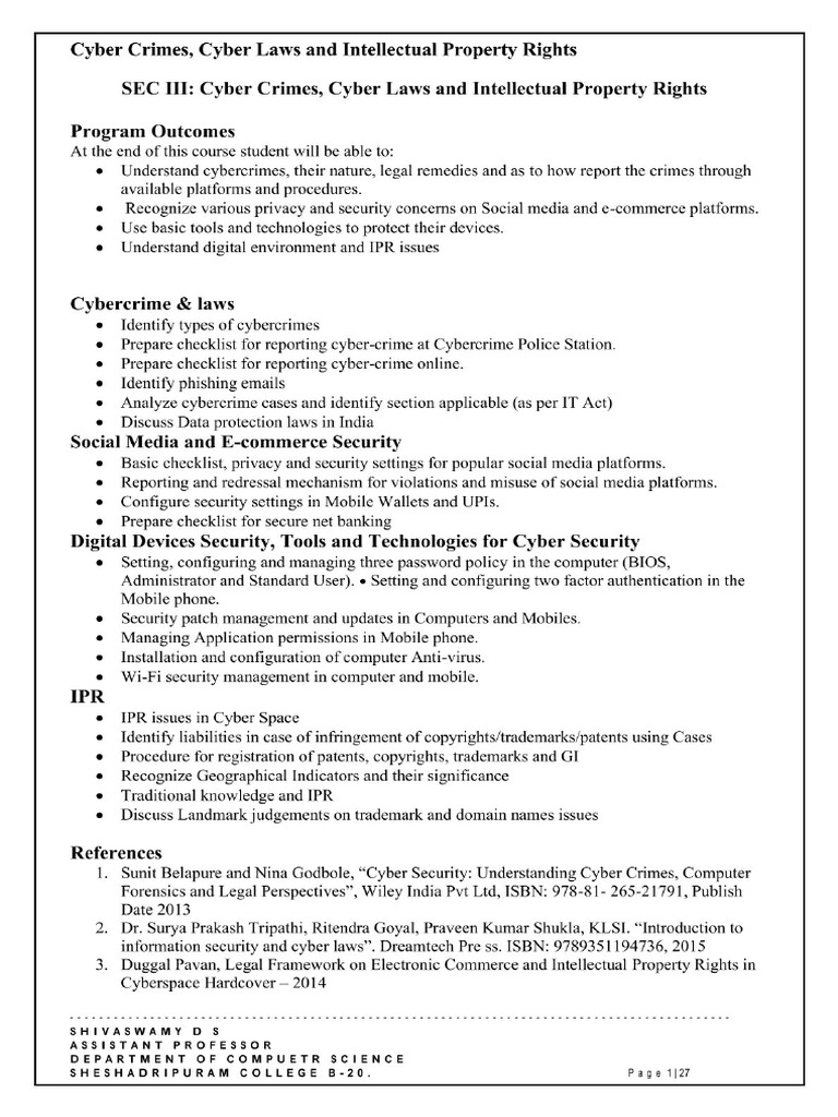 BCA CCCL Unit-1 | PDF