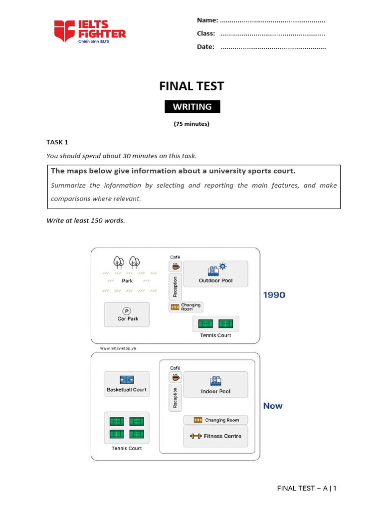 University Sports Court Test Overview | PDF
