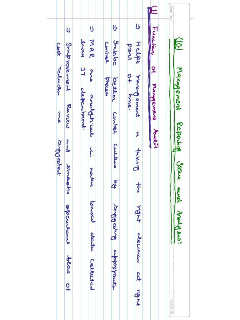 Management Reportiing Issue and Analysis | PDF