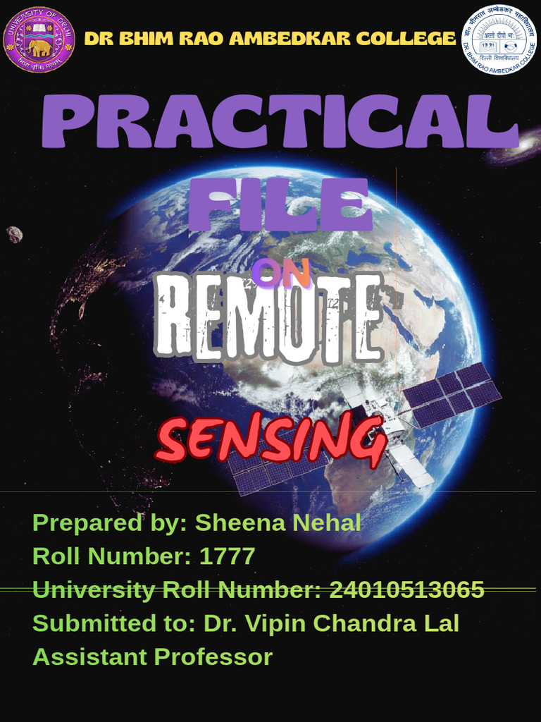 Practical Remote Sensing Guide | PDF