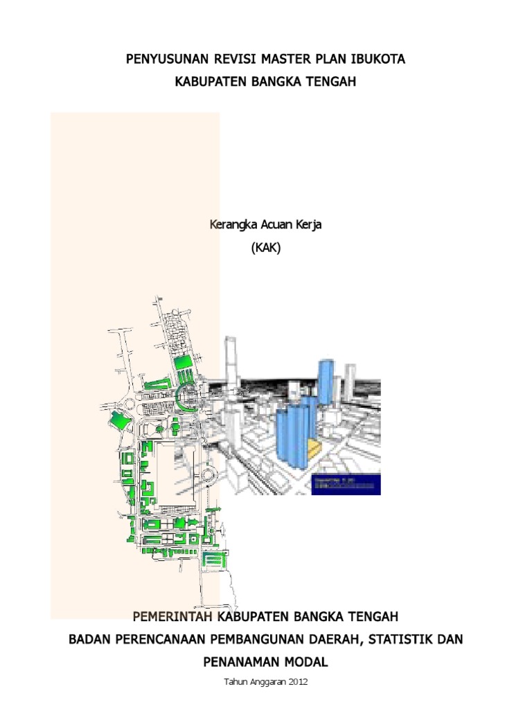 TOR Revisi Masterplan Ibukota | PDF