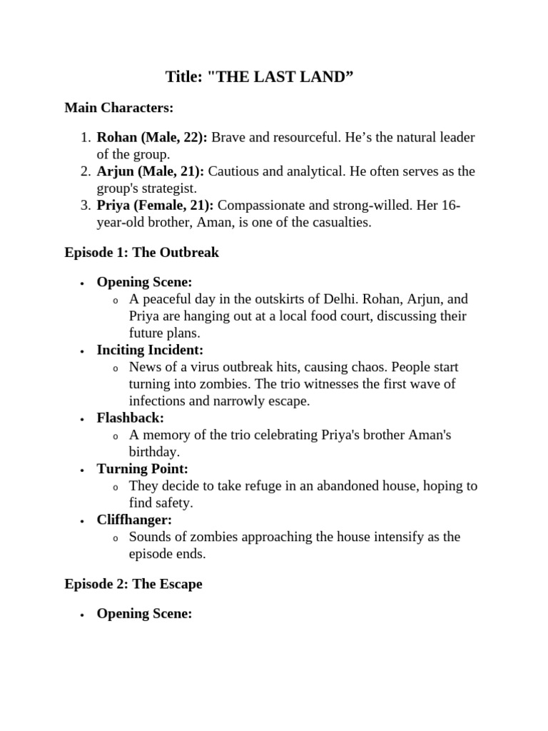 The Last Land | PDF