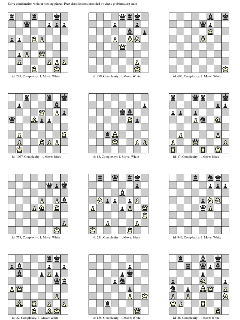 Tactics | PDF | Chess | Abstract Strategy Games