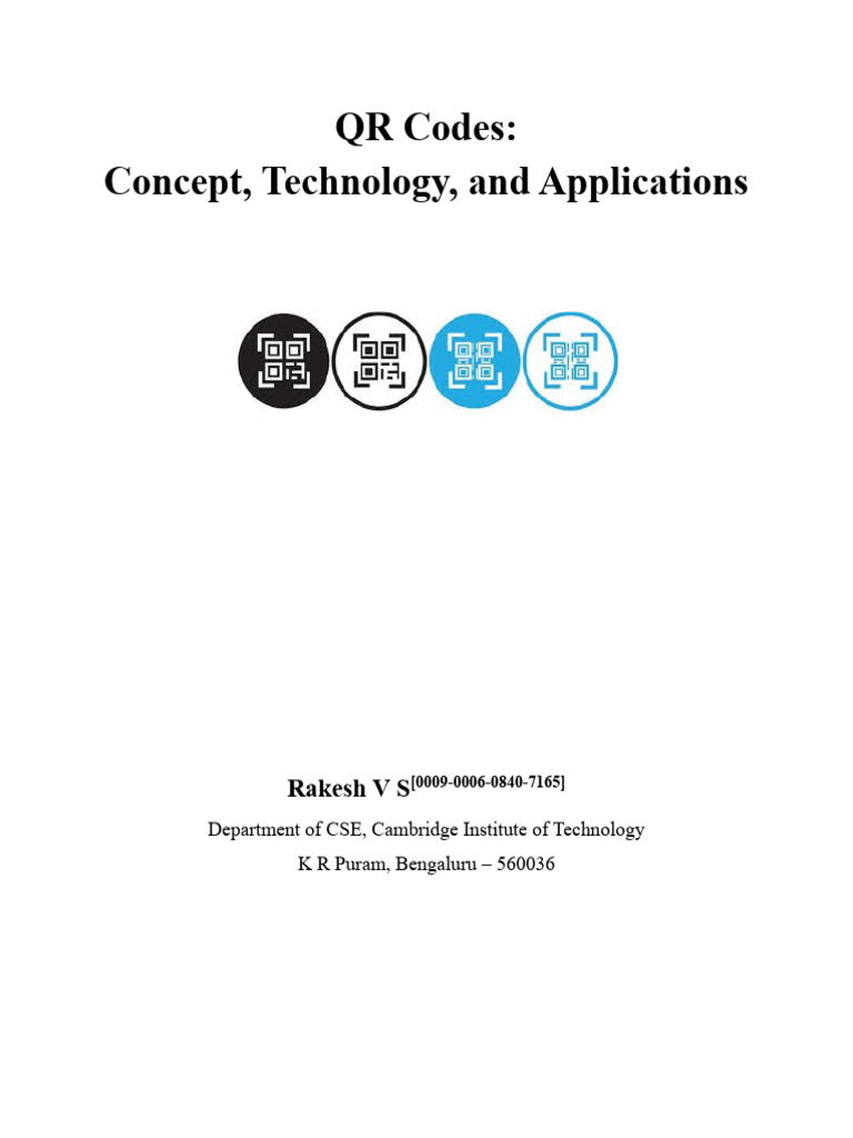 Qr Codes | PDF | Qr Code | Code