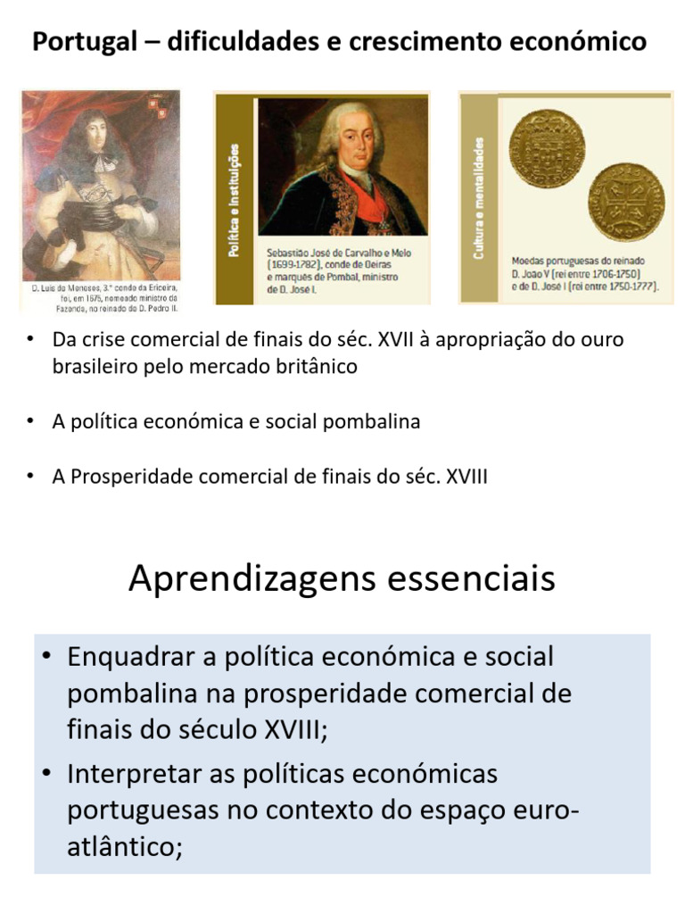 Crise e Crescimento da Economia Portuguesa | PDF | Portugal | Mercantilismo