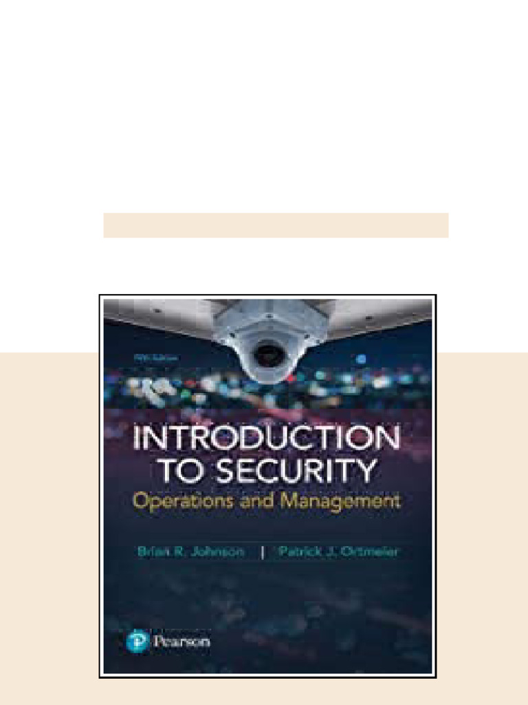 (PowerPoint) Introduction to Security Operations and Management 5th ...