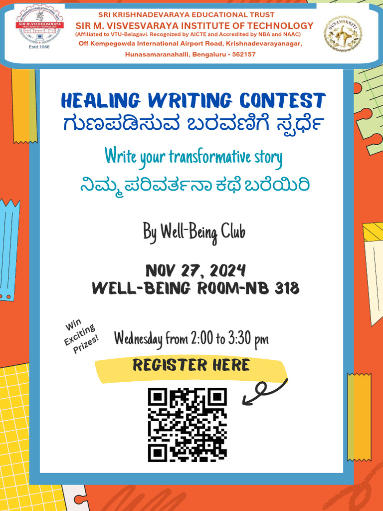 Well-Being Club-Nov 27 Event Poster | PDF