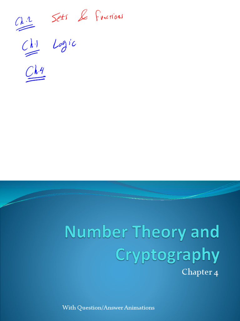 Number Theory: Divisibility & Congruences | PDF | Prime Number ...