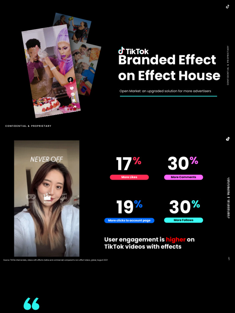 TikTok Branded Effect Open Market Guide | PDF | Advertising | Computing