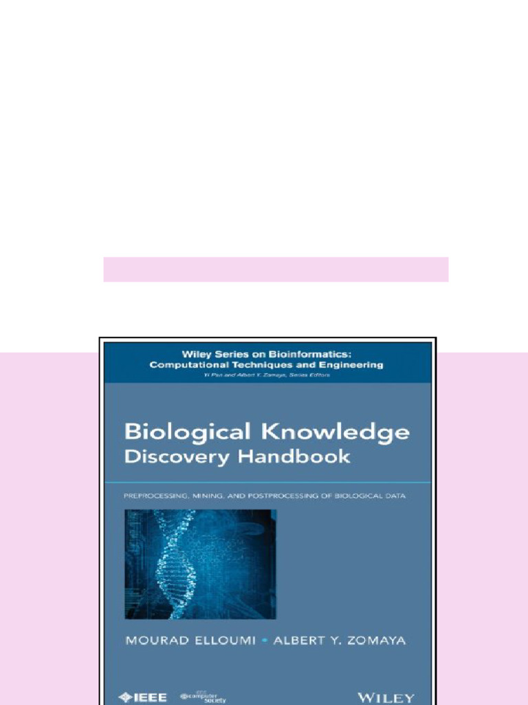 (Ebook) Biological Knowledge Discovery Handbook: Preprocessing, Mining ...