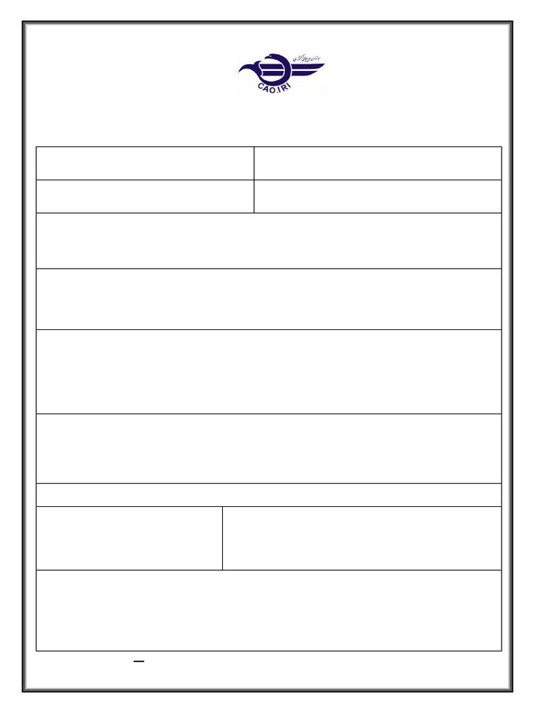 Flight Conditions For A Permit To Fly - Approval Form | PDF | Aviation ...