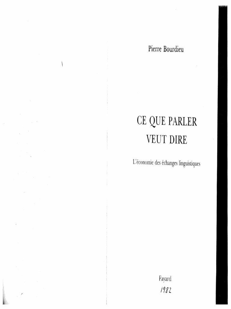 Bourdieu, P. (103-119) | PDF
