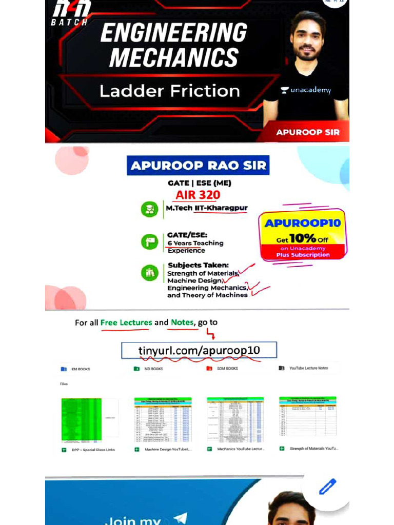 L12 Ladder Friction | PDF
