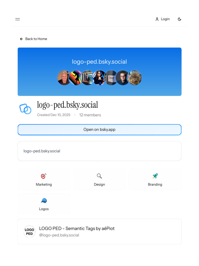 Logo Ped - Bsky.social On Bluesky 1 | PDF | Social Networking Service ...