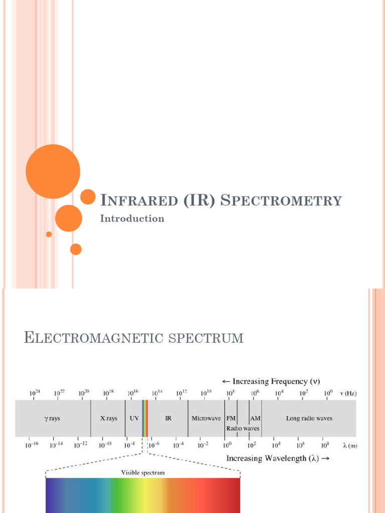 Infrared Spectroscopy Basics Explained | PDF | Infrared Spectroscopy ...
