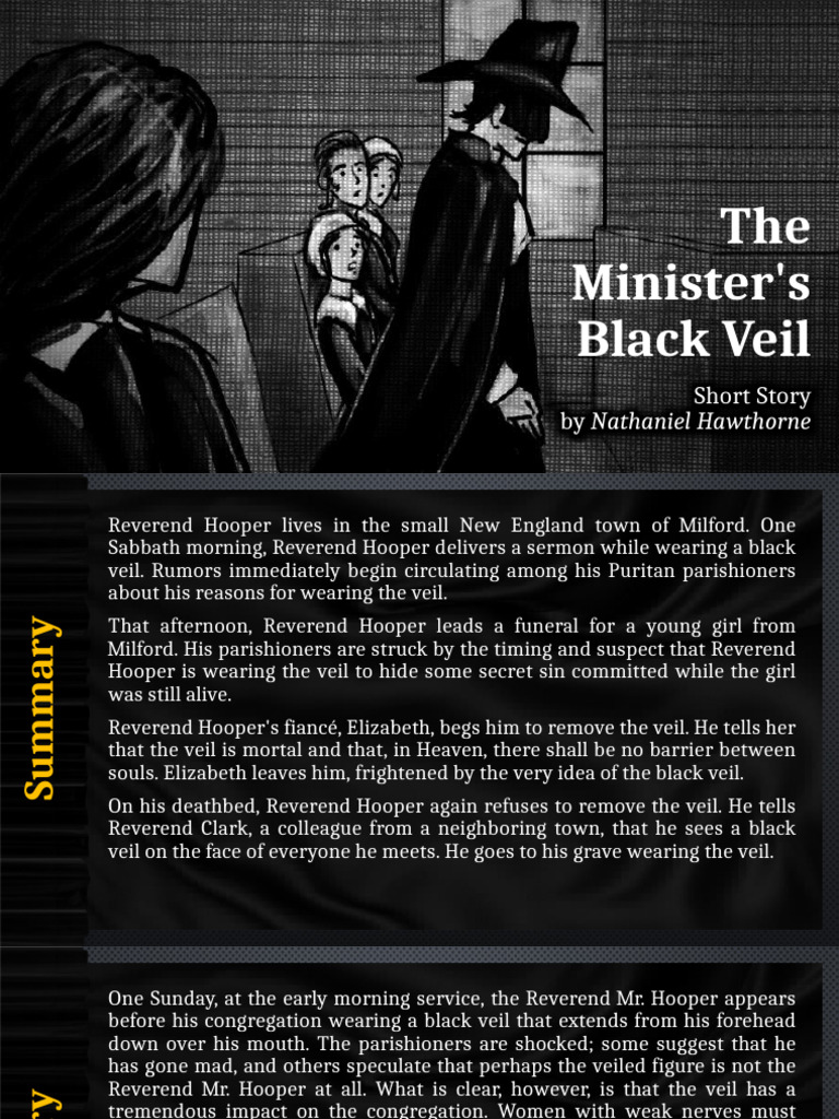 The Minister's Black Veil Summary & Themes | PDF