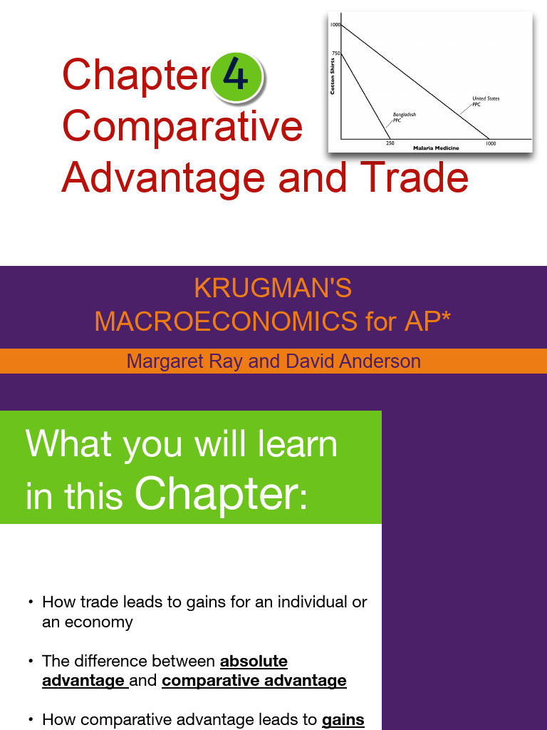 Chapter 4 - Comparative Advantage and Trade | PDF | Comparative ...