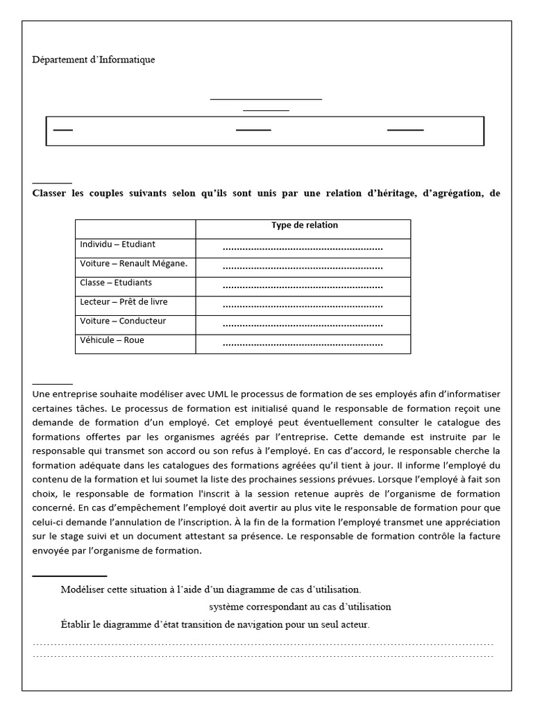 Sujet-1 | PDF
