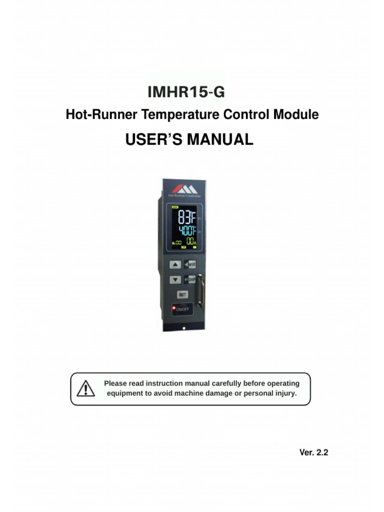 IMHR15-G Equipment Warranty Guide | PDF