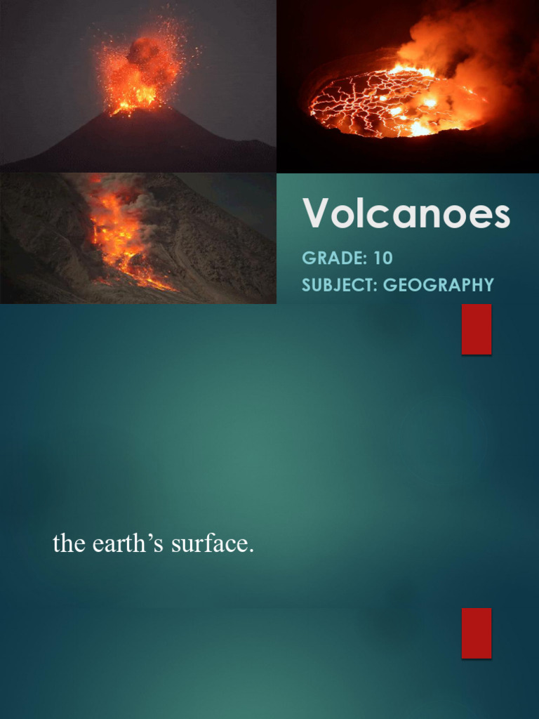 Volcanoes (Introduction To Volcanoes) | PDF | Volcano | Lava