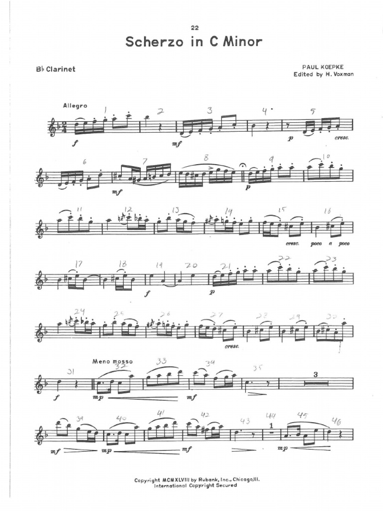 Concert & Contest Collection Clarinet Solos (1) | PDF