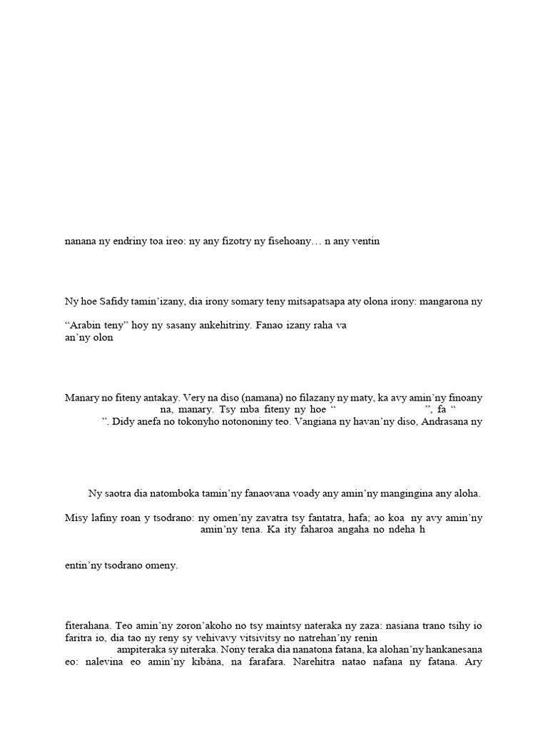 Fomba Malagasy .. | PDF