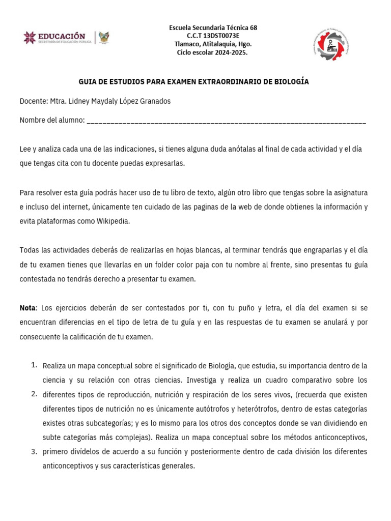 guia de biologia.pdf_20251215_151922_0000 | PDF | Biología