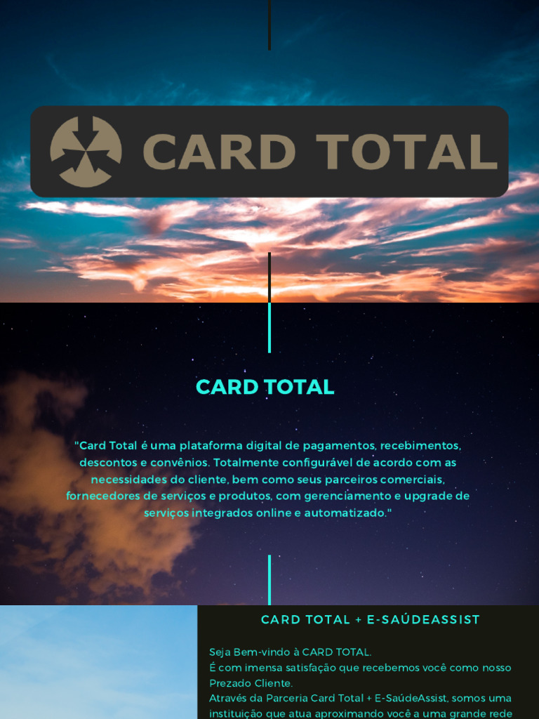 Plataforma Card Total: Saúde e Benefícios | PDF | Odontologia | Farmácia