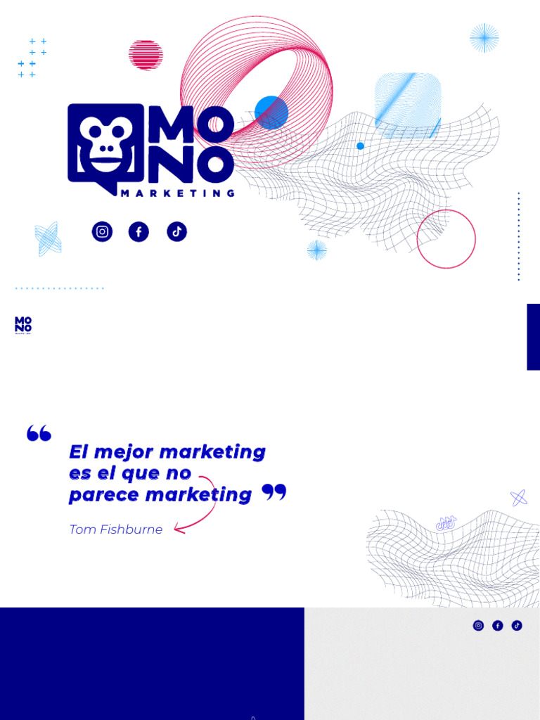 Portafolio Mono Azul | PDF | Marca | Marketing