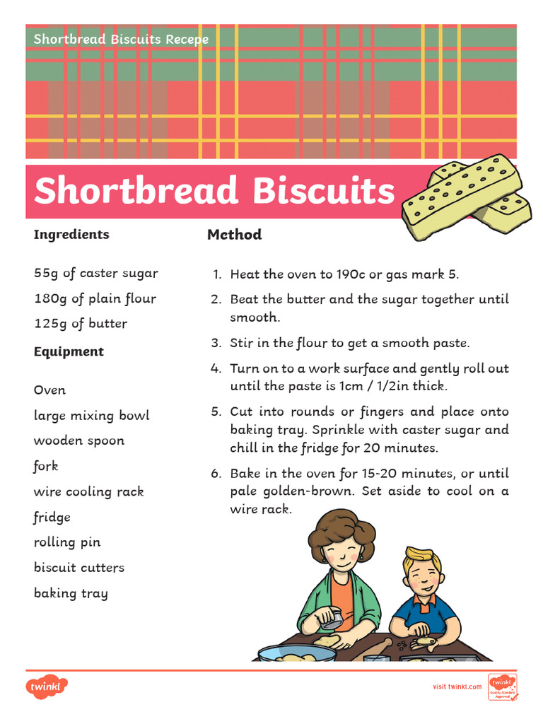 T T 16920 Shortbread Recipe Cards Ver 1 | PDF