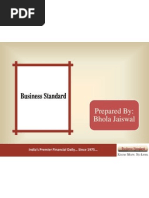 Business Standard Epaper Access Guide | PDF