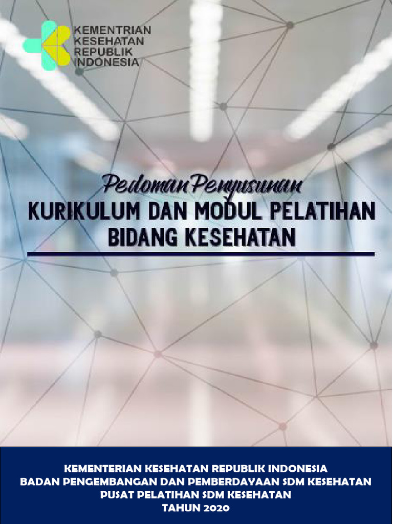 Pedoman Penyusunan Kurikulum & Modul Bidang Kesehatan (Final 2020) | PDF