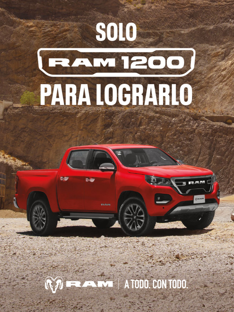 Ram 1200 Modelos 2026 | PDF | Tracción en las cuatro ruedas | Estilos ...