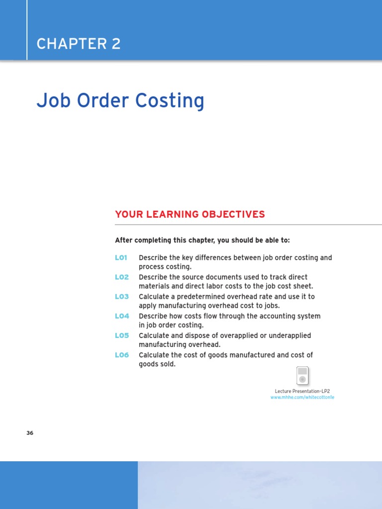 Understanding Job Order Costing | PDF | Cost Of Goods Sold | Inventory