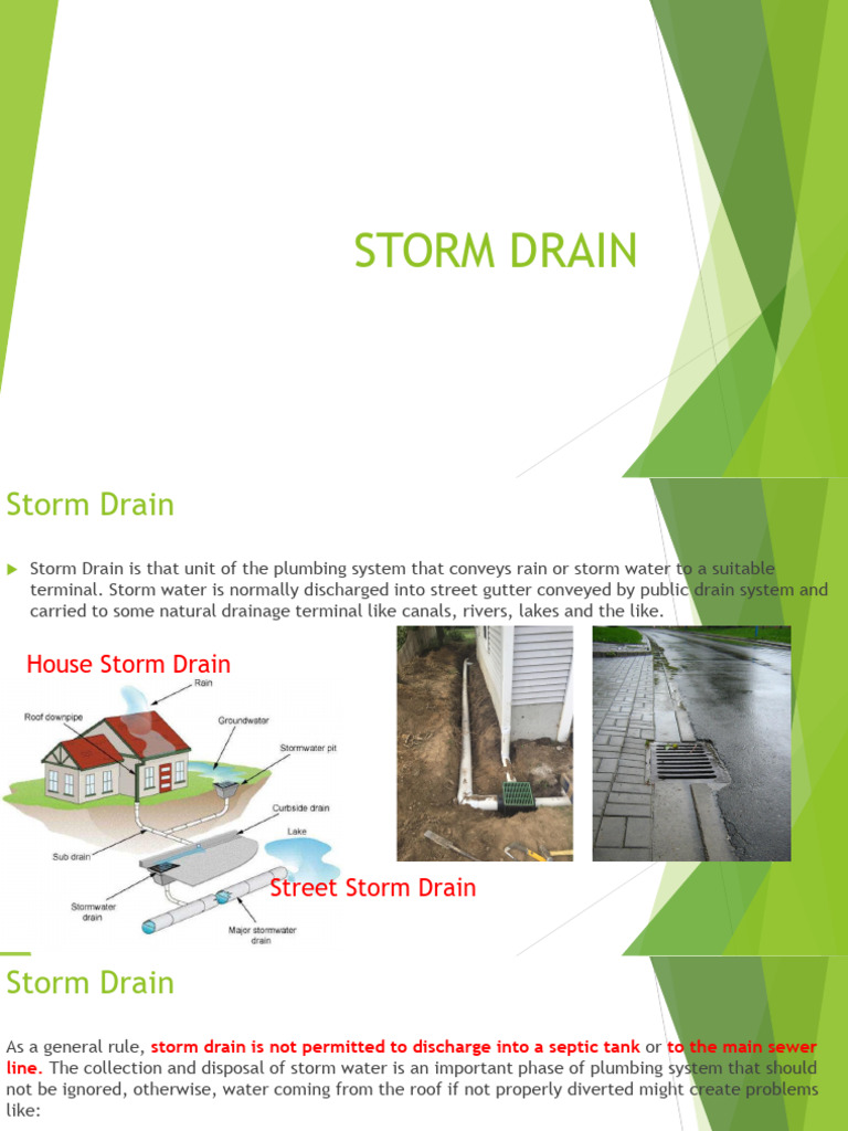 Storm Drain | PDF | Storm Drain | Stormwater
