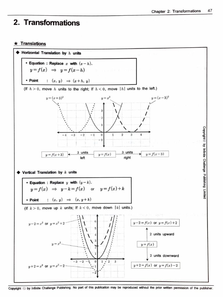CH. 2 Transformations (Pg. 47-99) | PDF