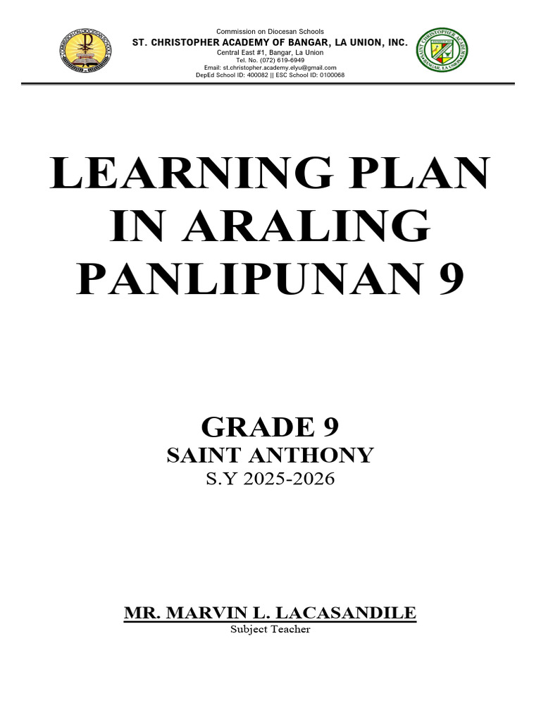 Ap9 Q1 Ulp | PDF