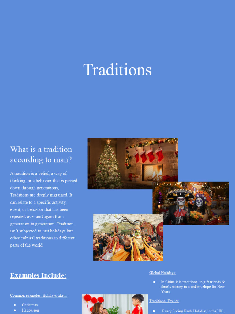 Traditions | PDF | Religious Belief And Doctrine