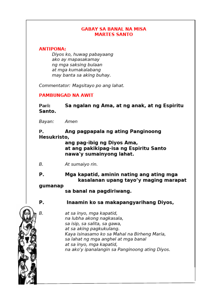 4- Holy Tuesday 0404 | PDF