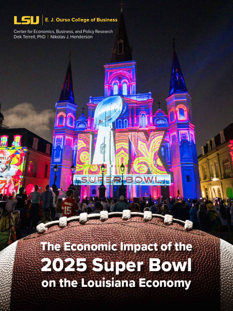 Ebpr Economic Impact 2025 Super Bowl La Economy DF Page View1 | PDF ...