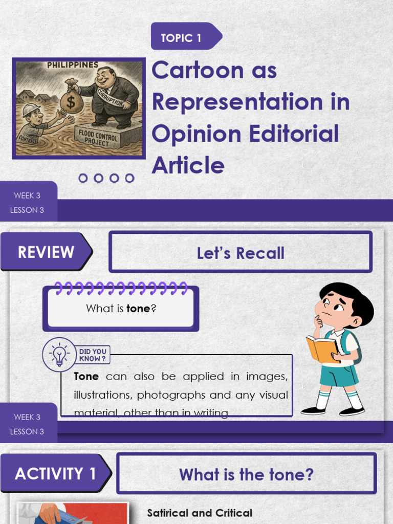 Understanding Editorial Cartoons | PDF | Cartoon | Humour
