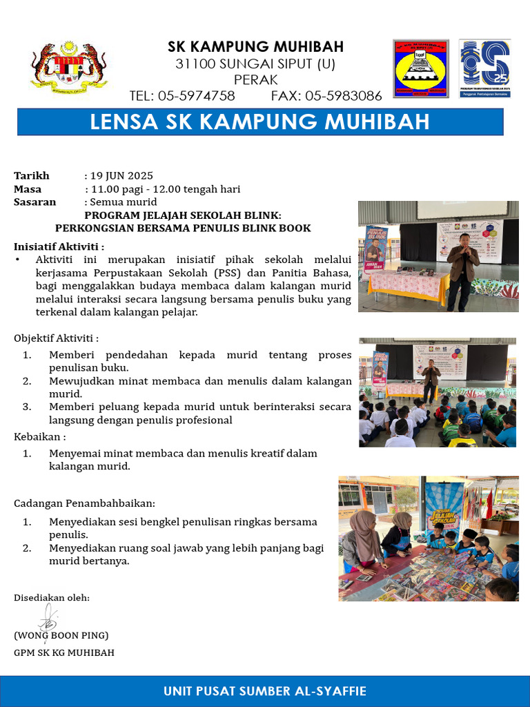 Program Jelajah Bersama Blink Book.pptx (1) | PDF
